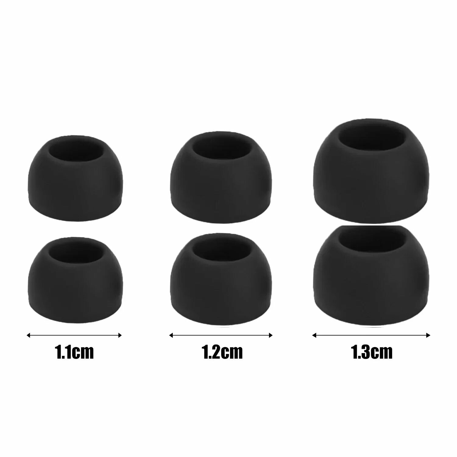 Силиконовые насадки для Samsung Galaxy Buds FE BAPPSUS 3Pairs(6PCS), Ear Plugs-SML