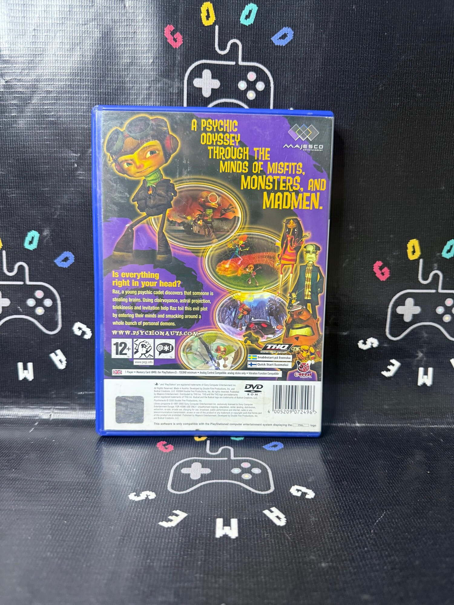 Игра Psychonauts ps2 — фото 1