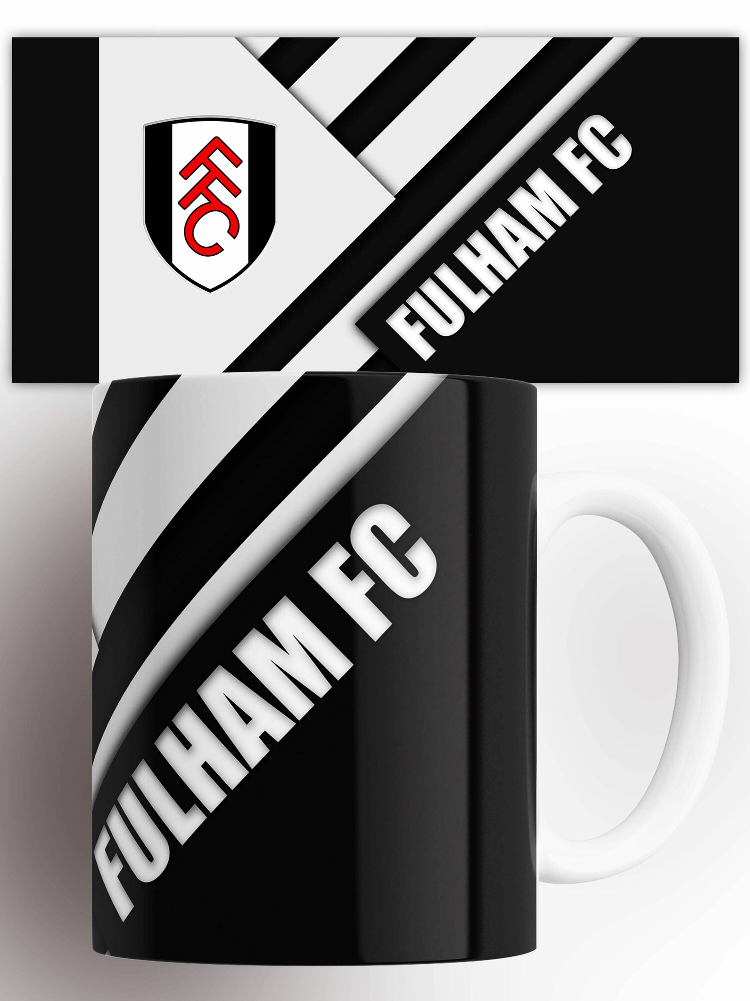 Кружка Футбольный клуб Фулхэм Fulham 330 мл