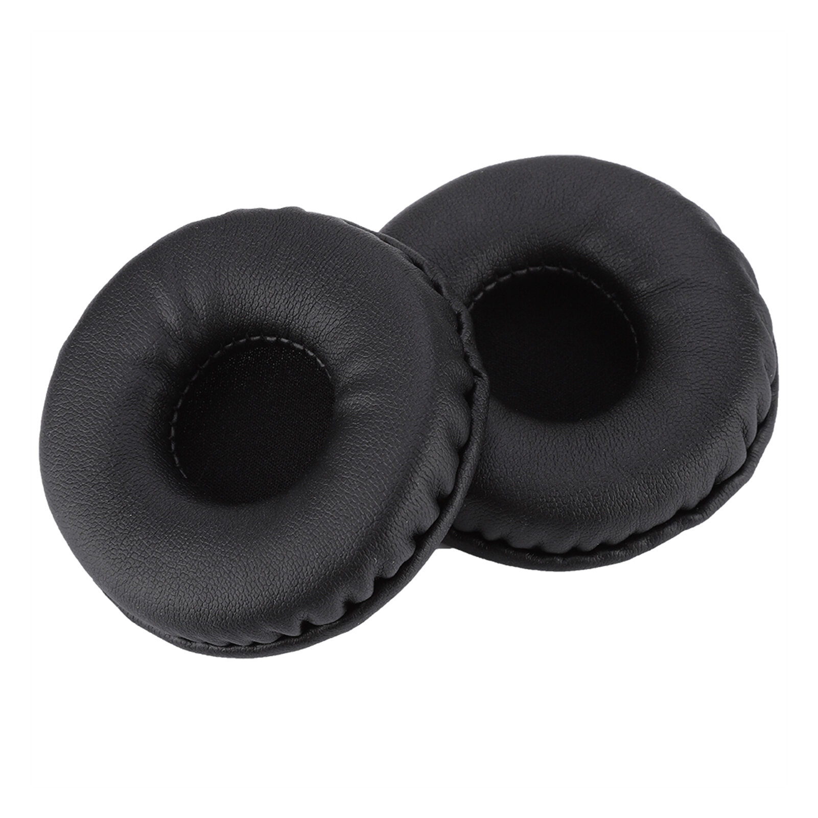 Comfortable Ear Pads Cushions, Black Pads, Universal 70mm Cotton for Many Headphones