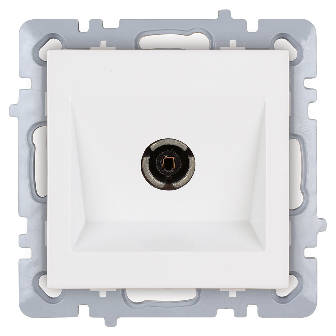 Nilson Механизм роз. ТВ Проходная Низкая потеря сигнала 11dB, moda-advantage белый, 20112432