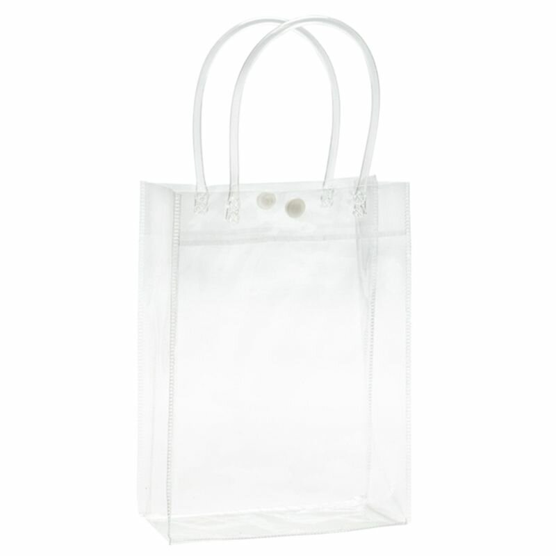 20 шт, ПВХ прозрачная сумка-тоут, подарочный пакет-15x20x7cm