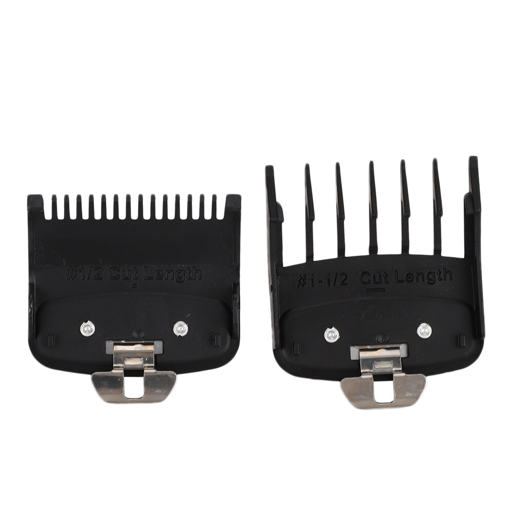 2pcs Professional Comb Guide Set Hair Clipper Spare Parts Hairstyling Limit Combs Accessory