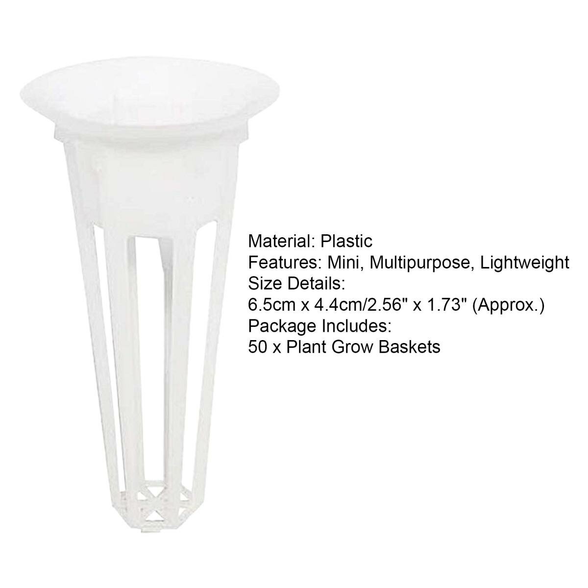 Гидропонная корзина для выращивания растений Широкое применение Сменные корзины для выращивания растений Контейнеры для