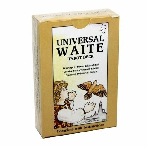 UNIVERSAL WAITE, Tarot Deck (Универсальное таро, Комплект карт с инструкцией), 1 уп.