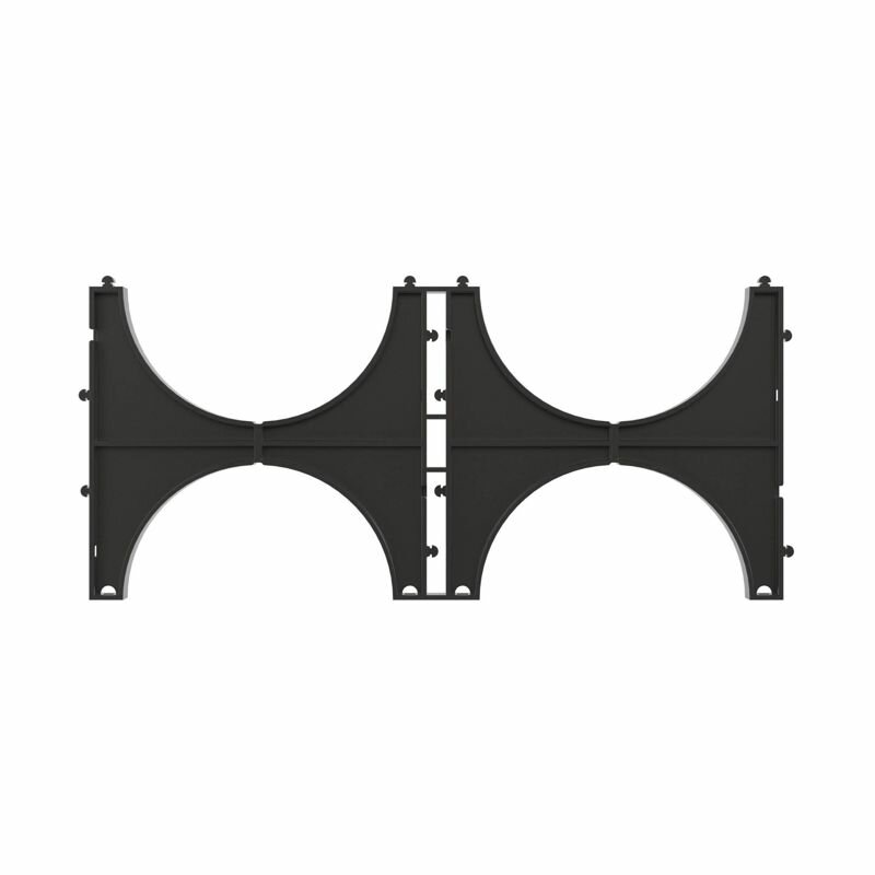 Держатель для кабеля DKC двойной, для двустенных труб, диаметр 110 мм