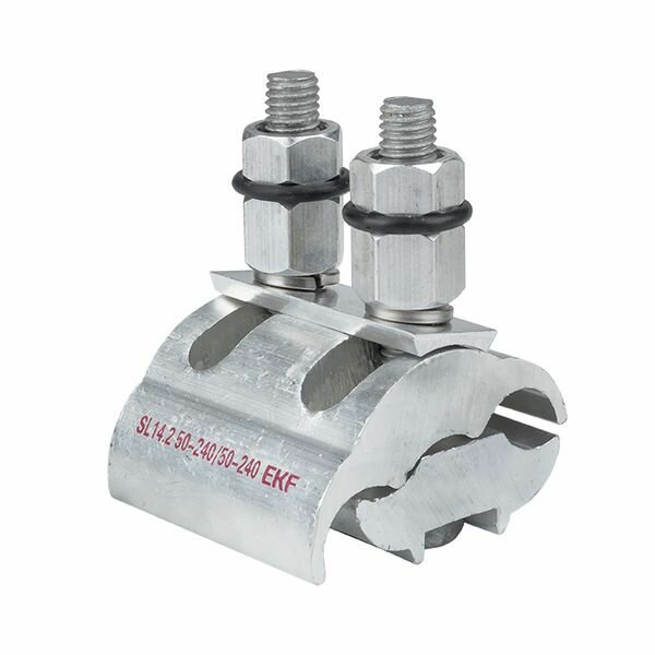 Зажим ответвительный плашечный SL14.2 50-240/50-240кв. мм EKF sl-14.2
