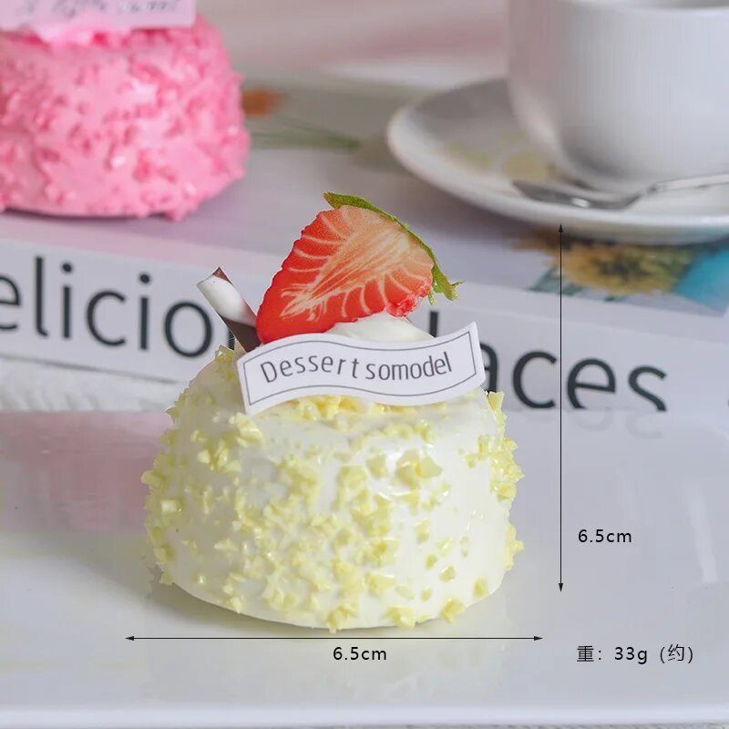 Искусственный фруктовый торт 2