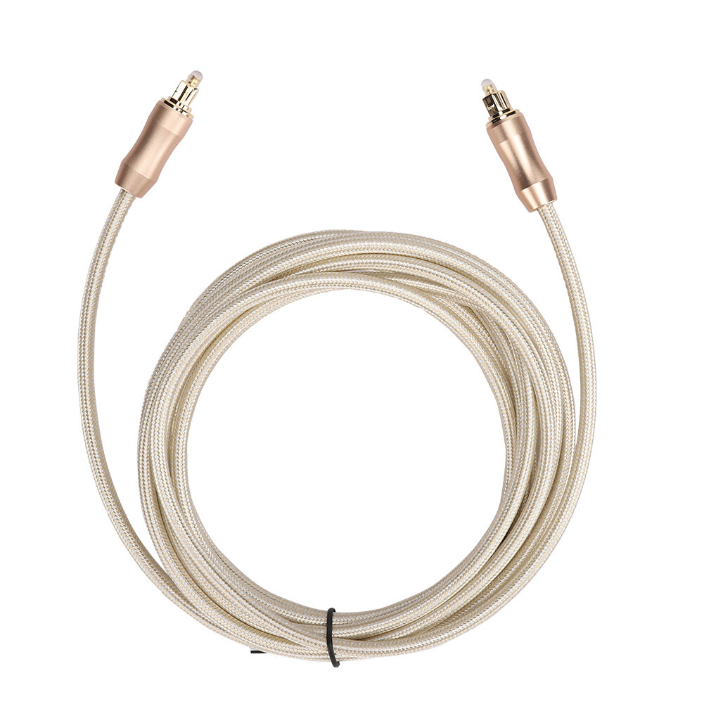 SPDIF для Toslink оптического волоконного квадратного порта Аудио кабеля усилитель усилитель Decoder3 метра