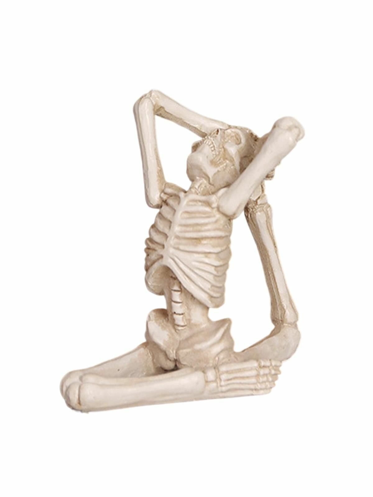 Хэллоуинская фигурка черепа - растягивающийся череп