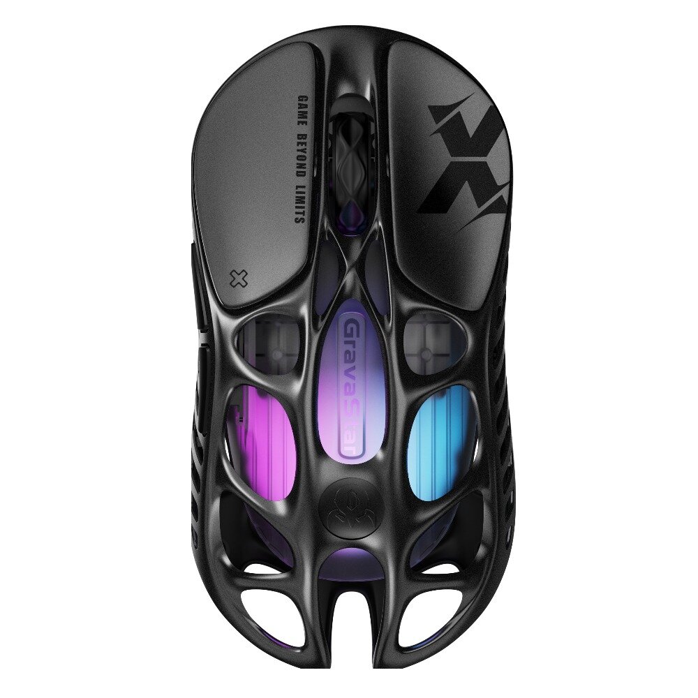 GravaStar X/X Pro Беспроводная Мышь Paw3950 8K Из Магниевого Сплава, Игровая Мышь Для Киберспорта, Трехрежимная