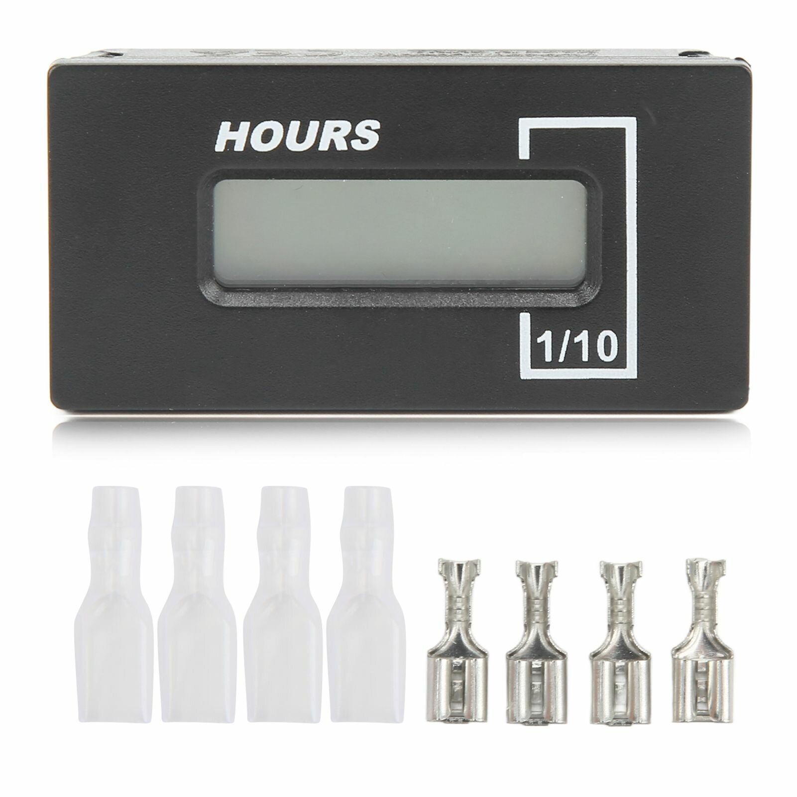 Цифровой LCD тахометр сброса на часы для газонокосилки-трактора-генератора, IP67 водонепроницаемый