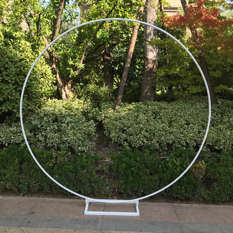 Свадебный реквизит, кольцо, арка, цветок, полка, 2 м, белая краска