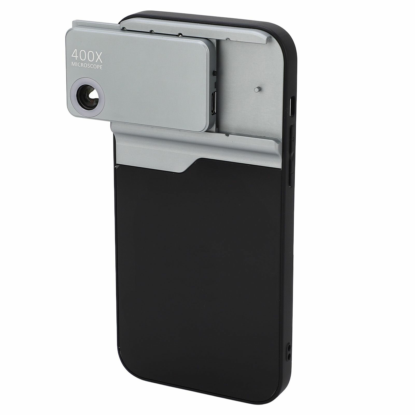 400-кратный микроскопический объектив HD для iPhone 14 Pro Max, мини-микроскоп с встроенным освещением, для детей и взрослых