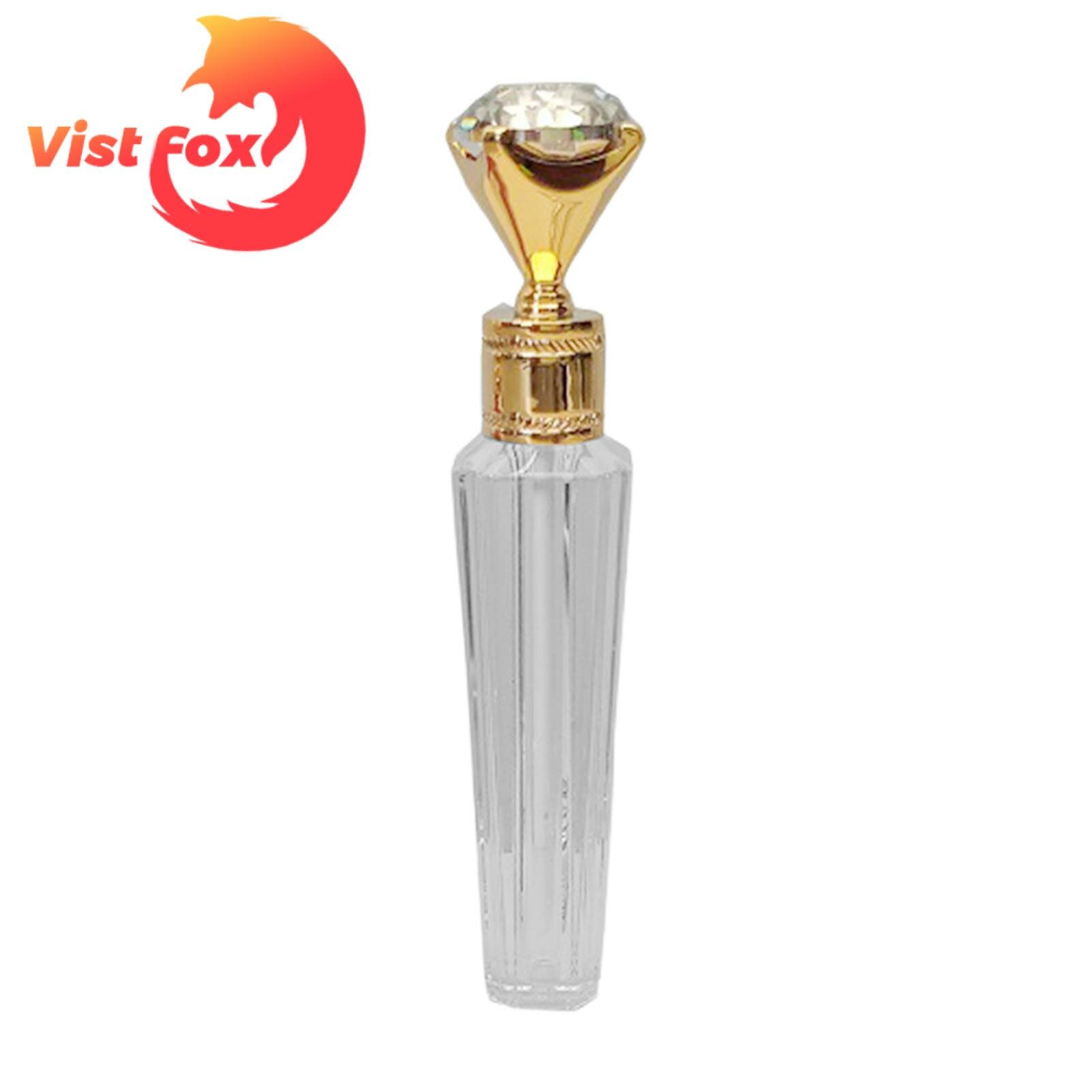 Vist Fox многоразовый флакон прозрачный ромбовидный блеск для губ в тюбике