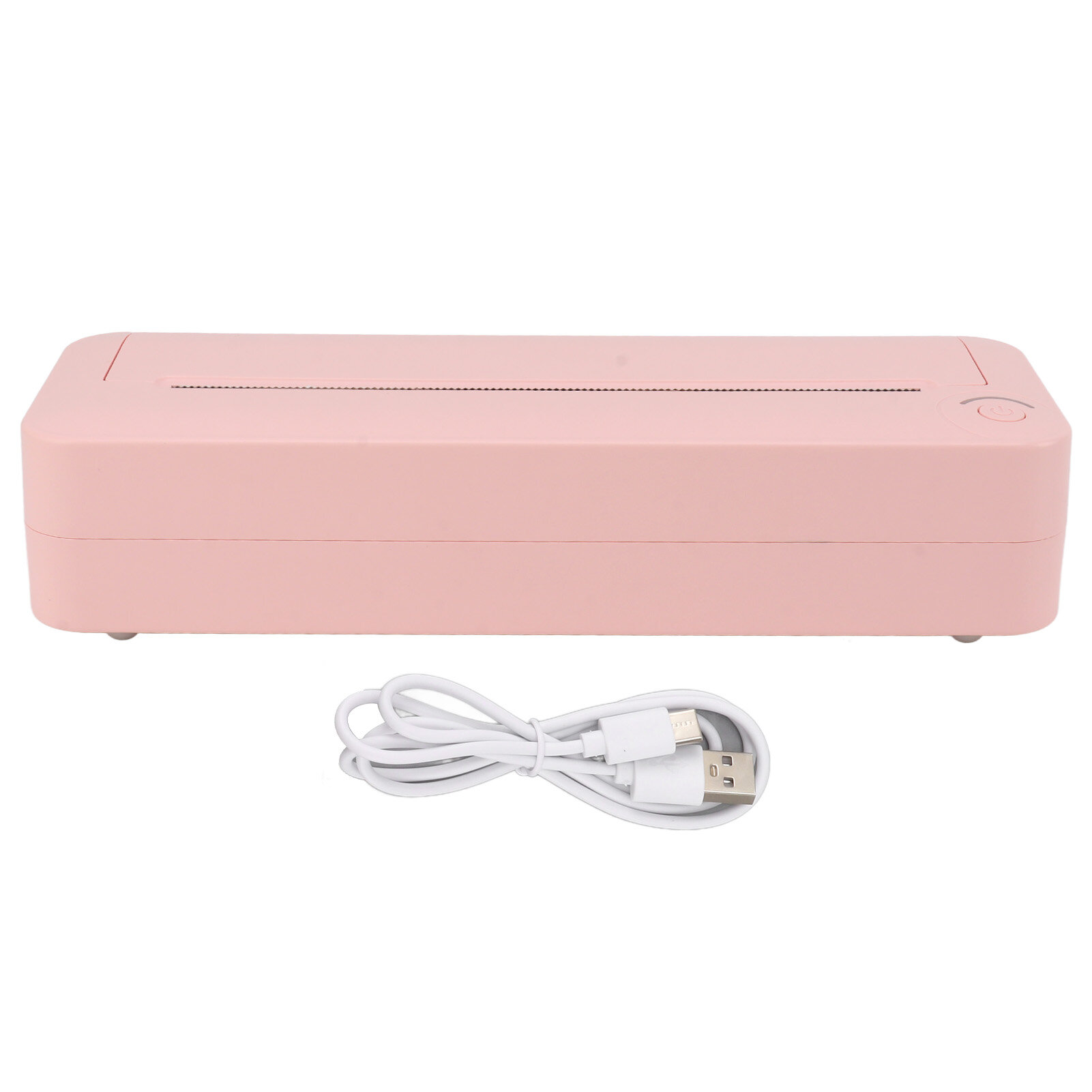 Переносной беспроводной принтер Bluetooth без чернил A4 Mini термопринтер для фотографий этикетки чеки учебные заметки дом путешествия школа офис розовый