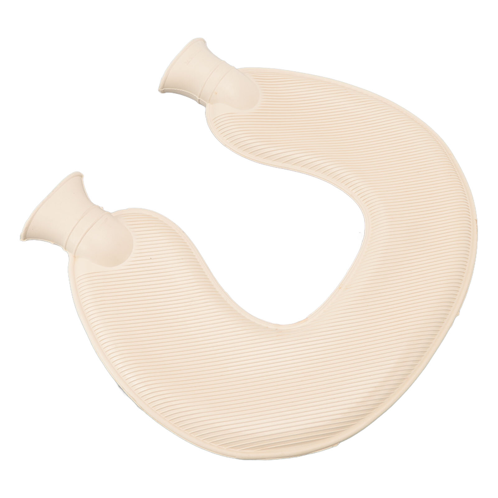 Сумка для горячей воды с U-образным вырезом и двойной вязаной изоляцией, резиновая теплая грелка, темно-синий чехол