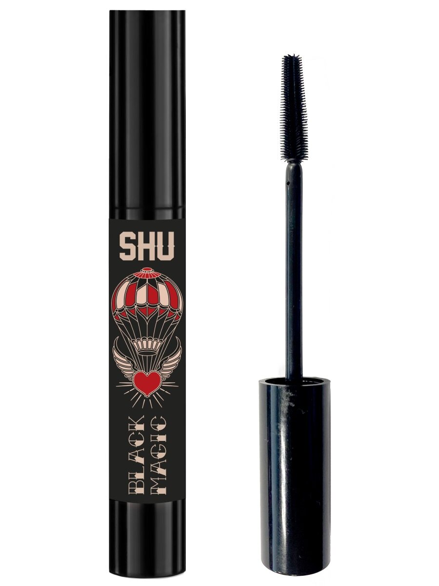 Тушь для ресниц SHU объем и разделение Black Magic тон черный