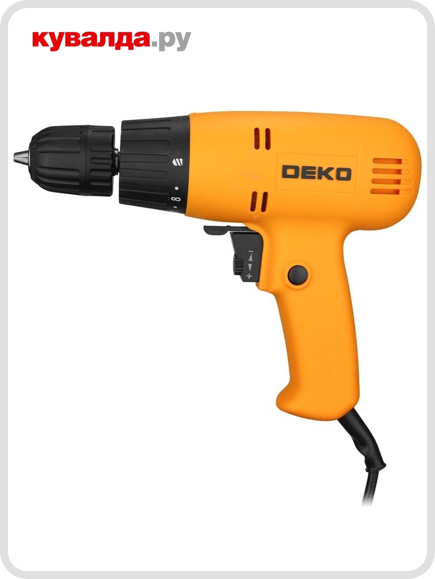 Дрель безударная сетевая DEKO DKSD400W (063-4086)
