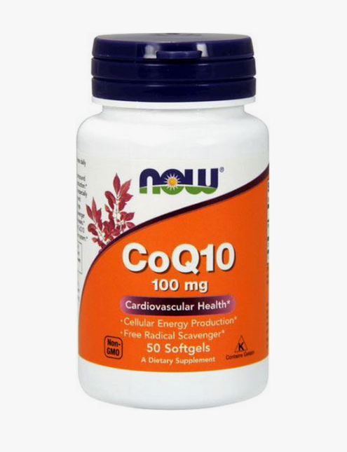 Нау Фудс Кофермент Q10 100 мг (50 Капс) / Now Foods Co Q10 100 mg (50 Caps)