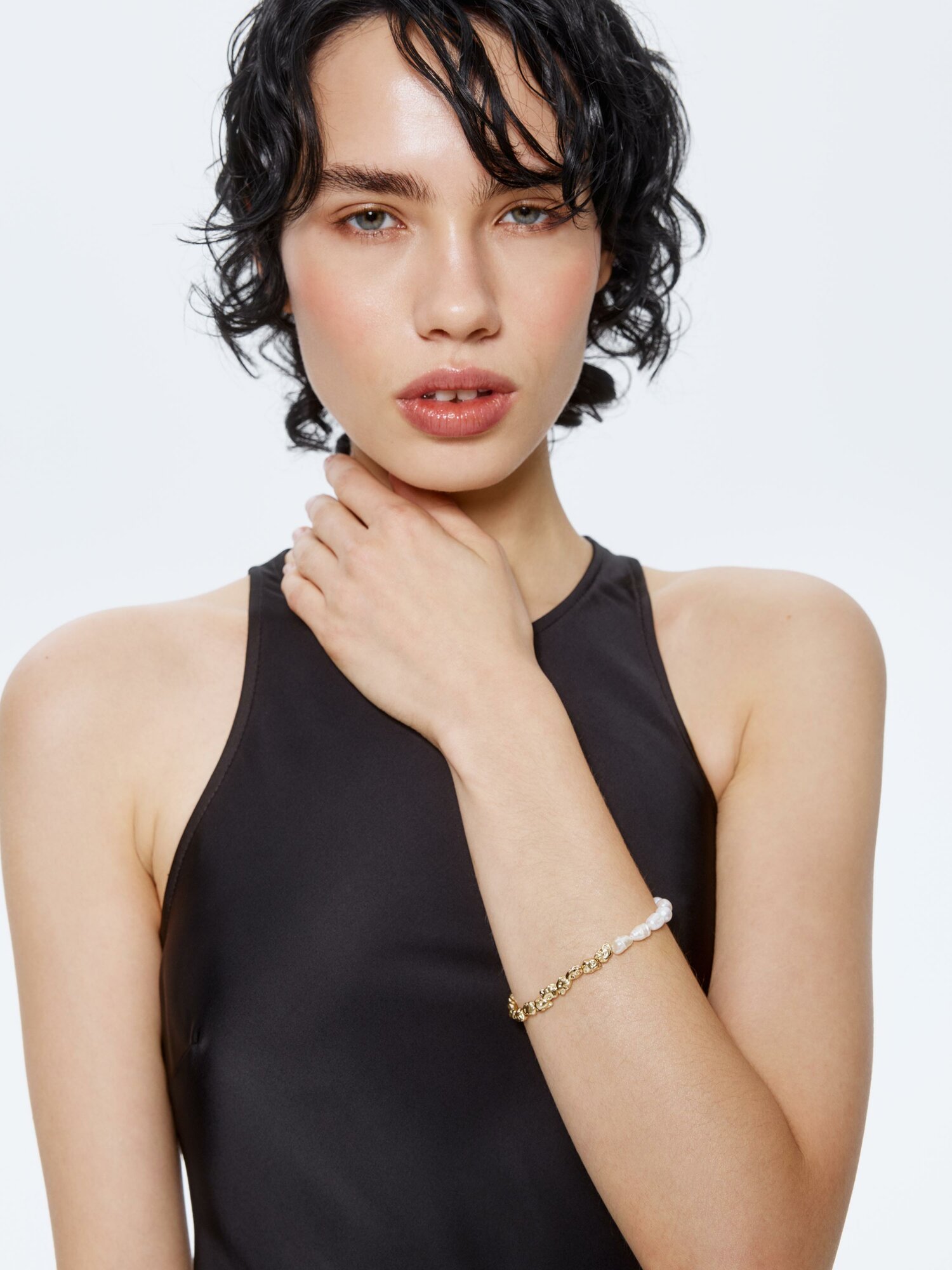 Браслет, жемчуг культивированный