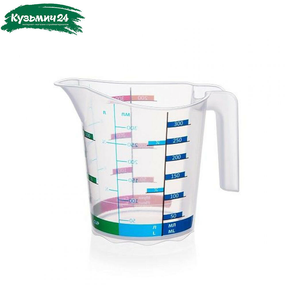 Кружка мерная Эльфпласт Домино 0.3 л