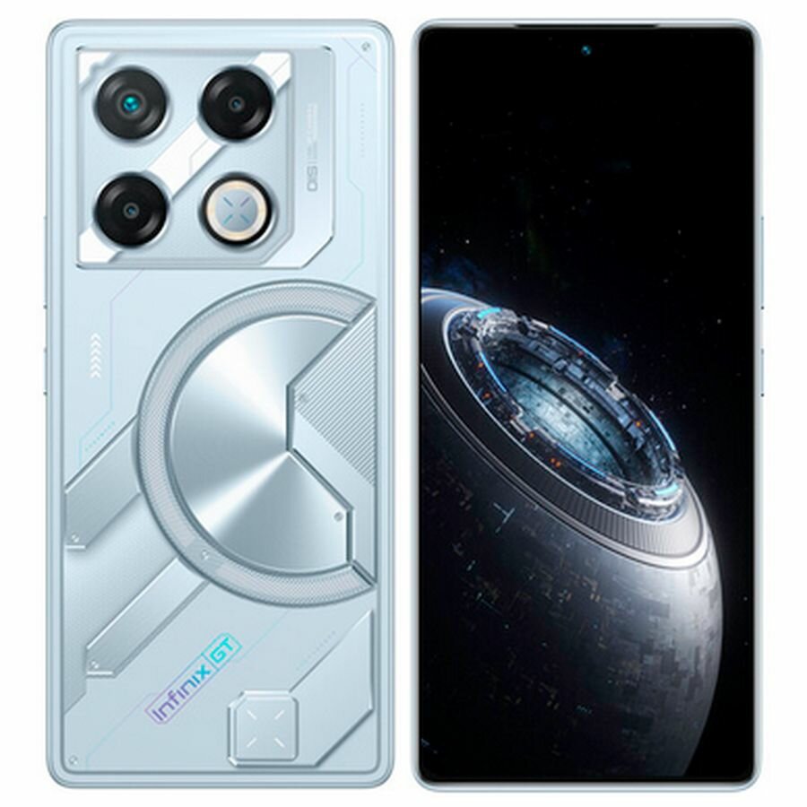 6,78" Смартфон Infinix GT 20 Pro 8/256 ГБ (GT 20 PRO) 2024, серебристый