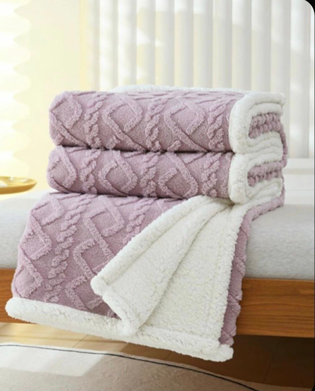 Плед , Кашемир, Микровелюр, 200 см х 230 см