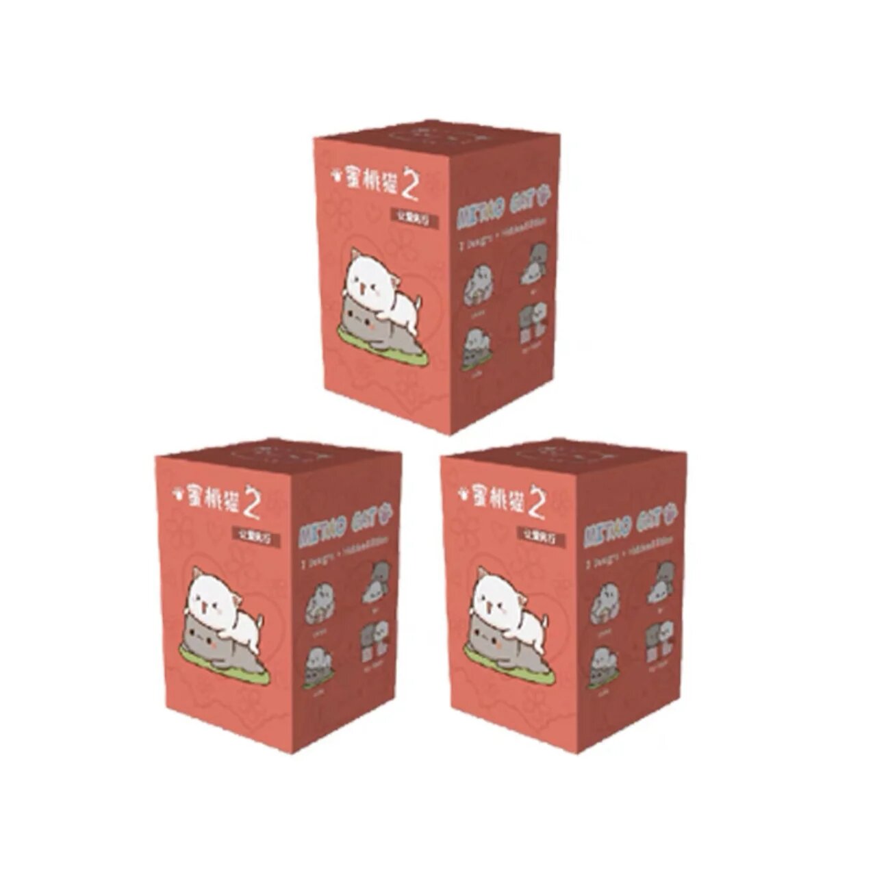 MINISO Kawaii Mitao Cat Фигурки-сюрпризы random 3pcsMINISO Kawaii Mitao Cat Фигурки-сюрпризы random 3pcs