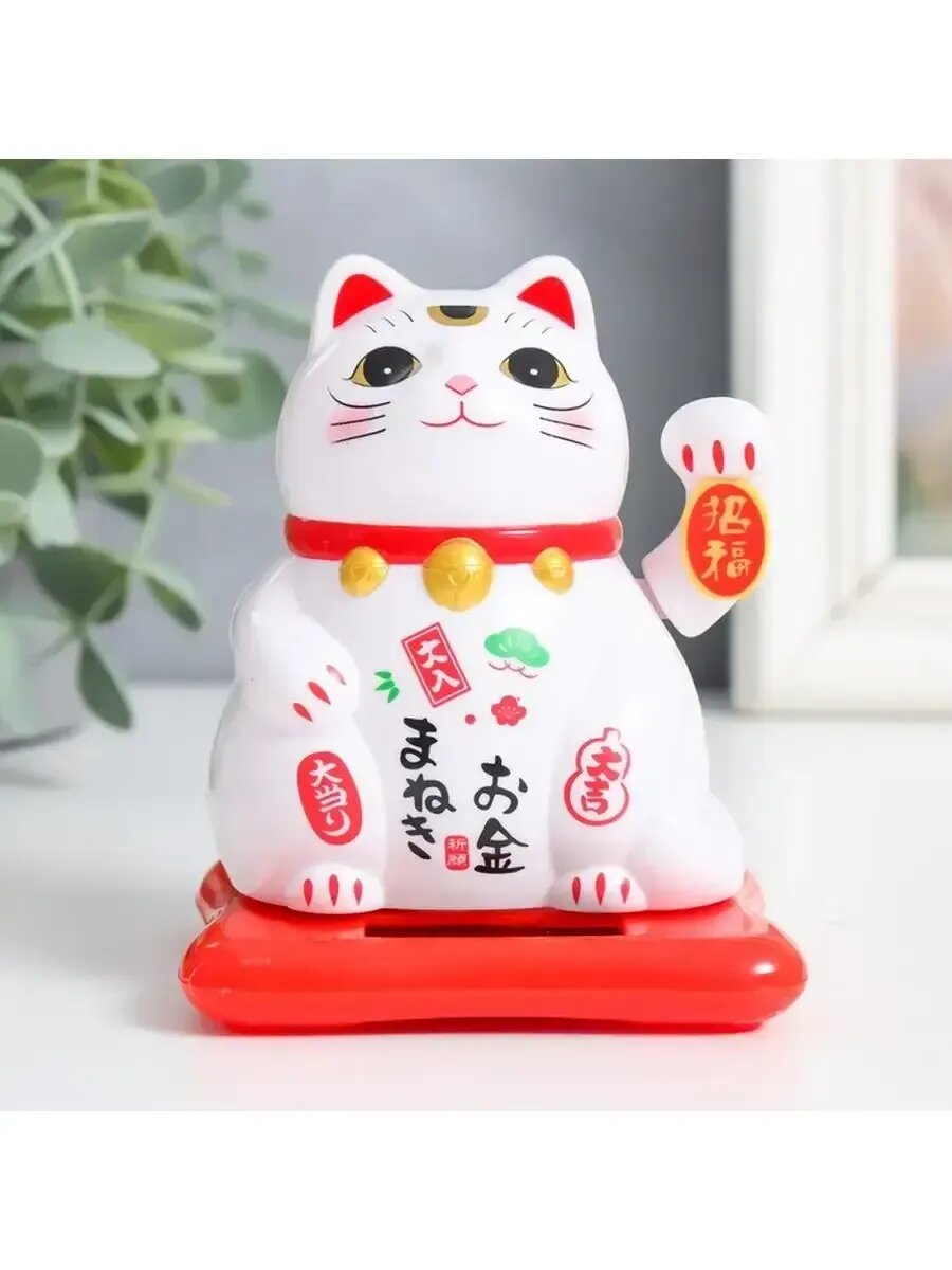 Маятник антистресс настольный Манэки-нэко