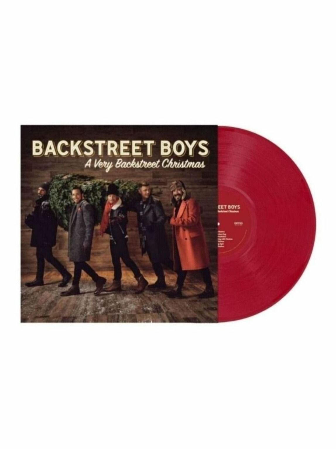 Виниловая Пластинка Backstreet Boys - A Very Backstreet Christmas Пластинки, LP, Album, Red, Новый,