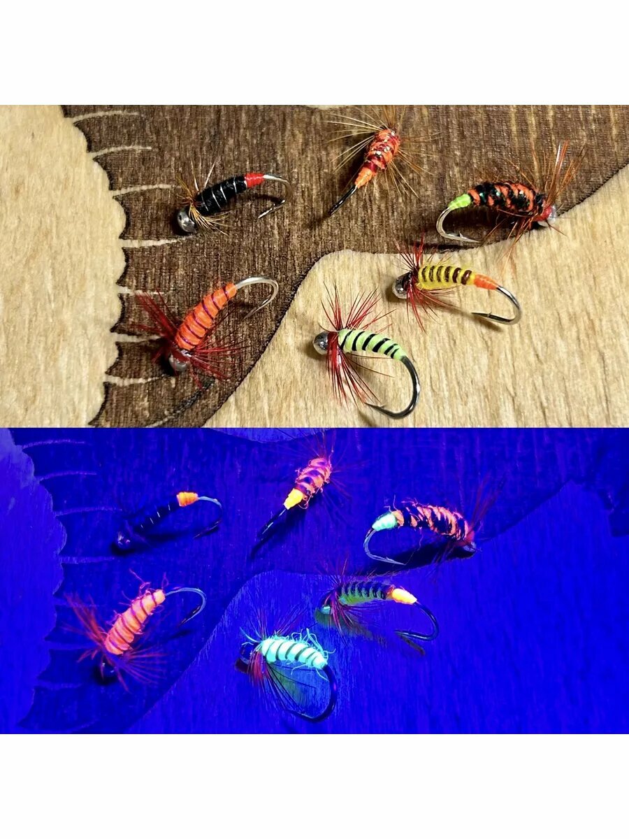 Мухи на хариуса и Ленка