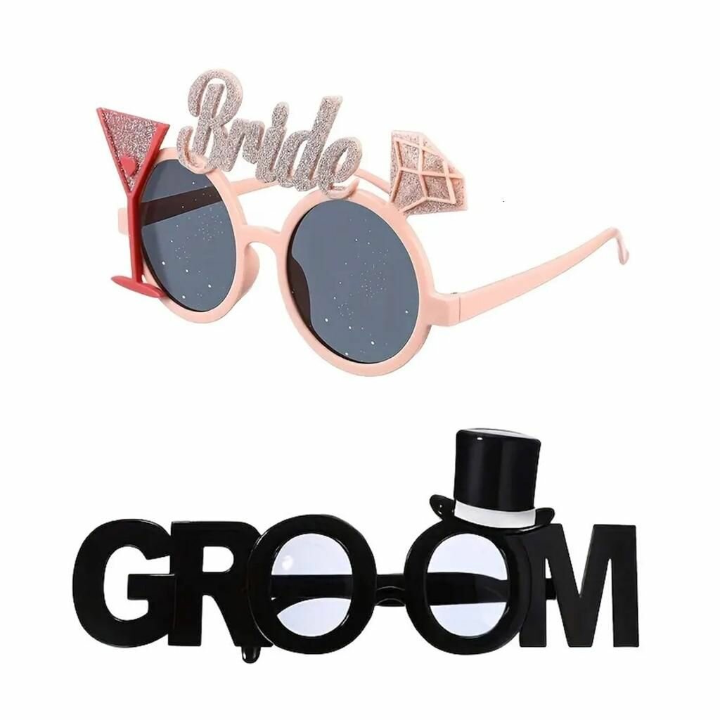 Украшение на свадьбу, Свадебные Забавные Бокалы-Свадебный Набор