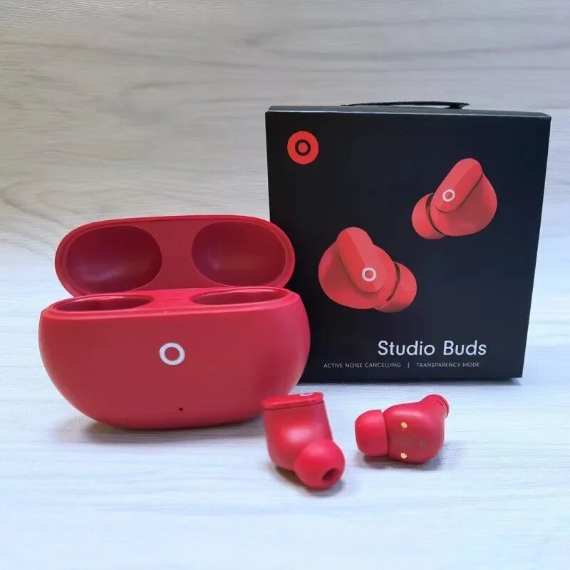 Классический SCU-StudioBuds Беспроводные Bluetooth наушники с шумоподавлением, стерео гарнитура для спорта и музыки