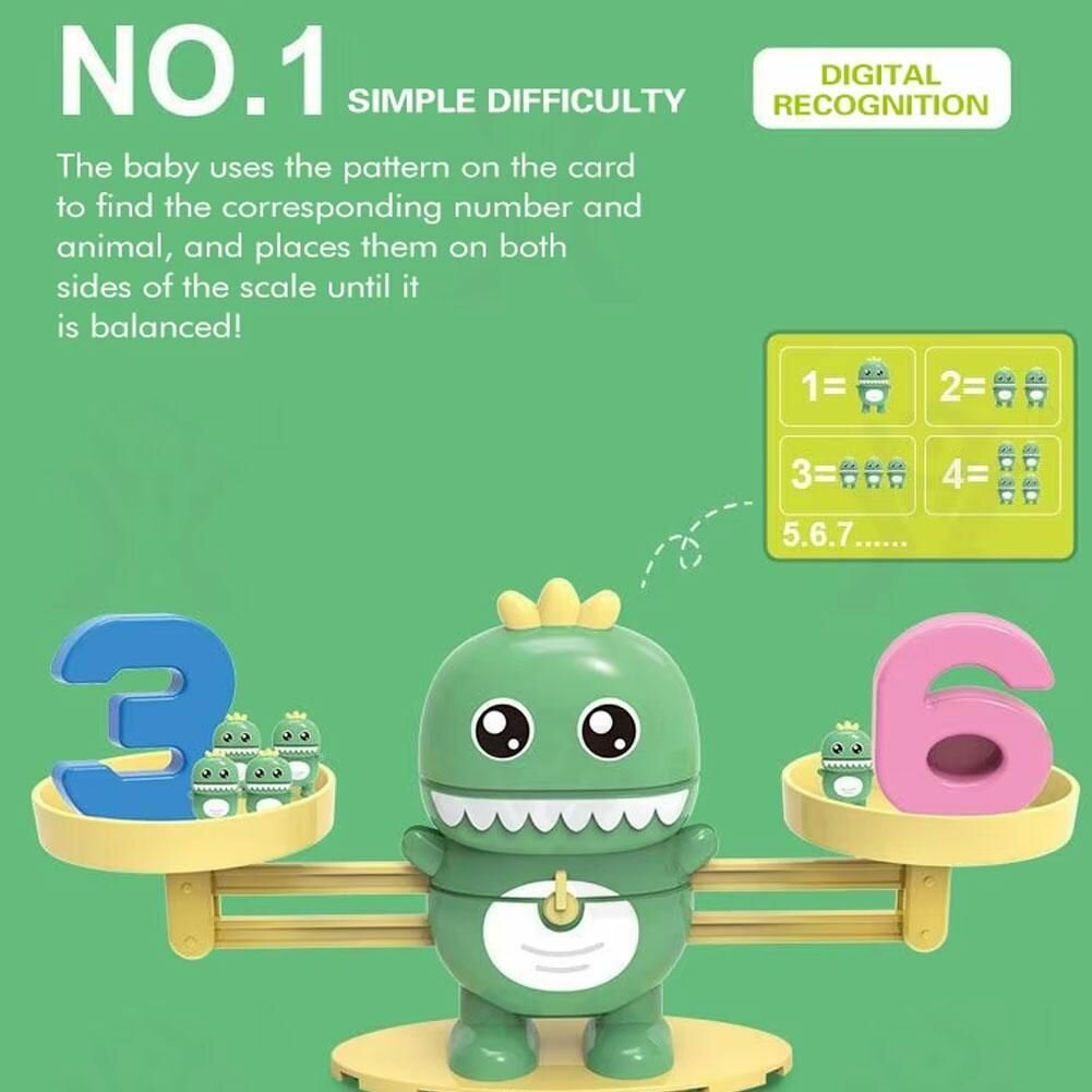 Обучающая игра, Обучающая игрушка для детей - маленький монстр, один набор