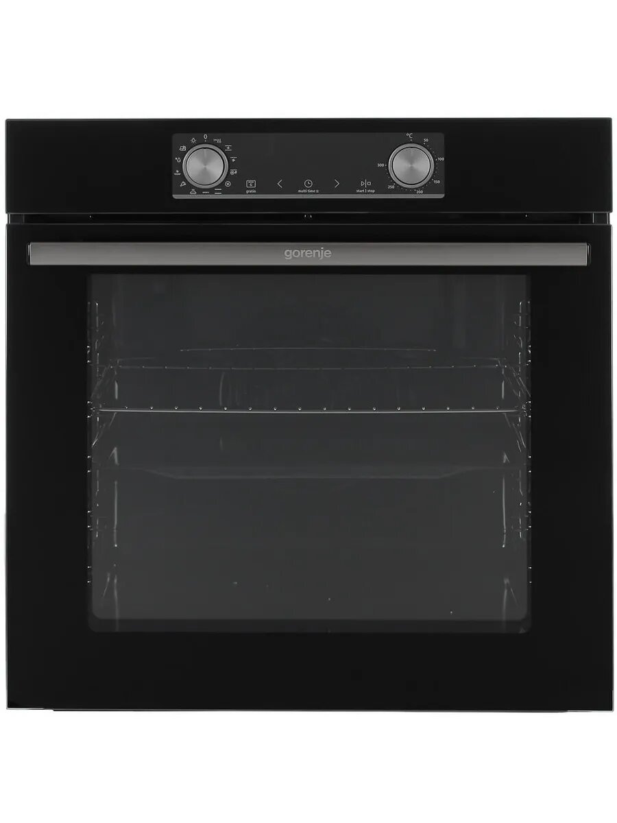 Встраиваемый духовой шкаф Gorenje BOX6737E01BG, черный, гидролизная очистка