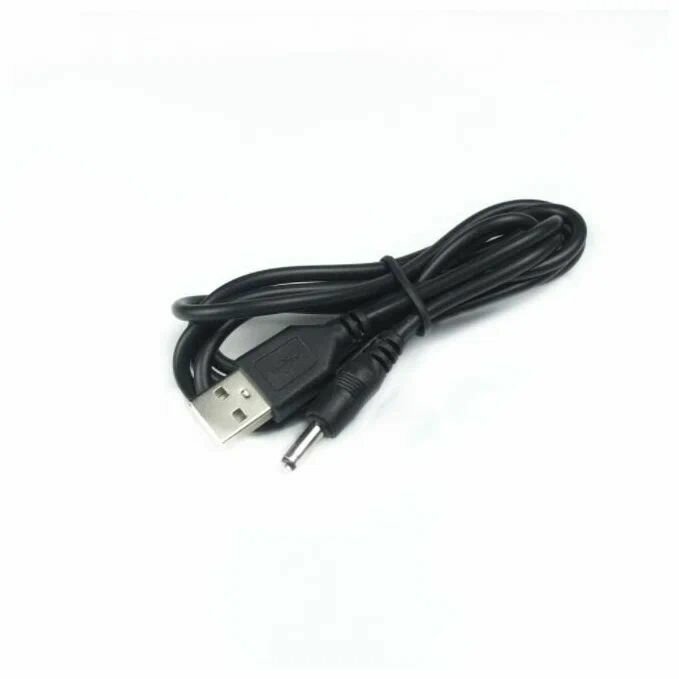 Кабель питания USB-DC 3.5x1.35 универсальный для навигаторов, телефонов, фонарей и др. (5V, 2A, 1.8 метра)