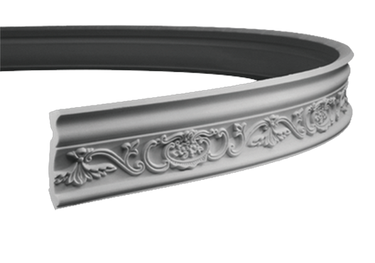 Карниз Гибкий Европласт Лепнина 1.50.162 Д2000хШ61хВ84 мм.
