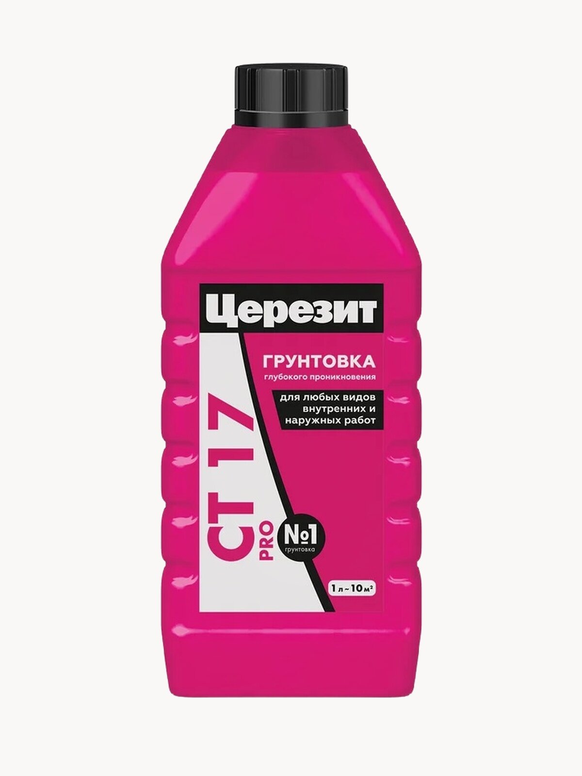 Грунтовка глубокого проникновения Церезит CT 17 Pro, фасовка 1 л