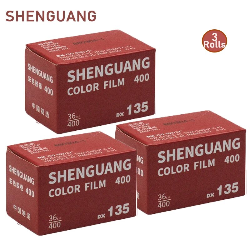 Сенгуанг 35мм цветная пленка 400 3 Rolls