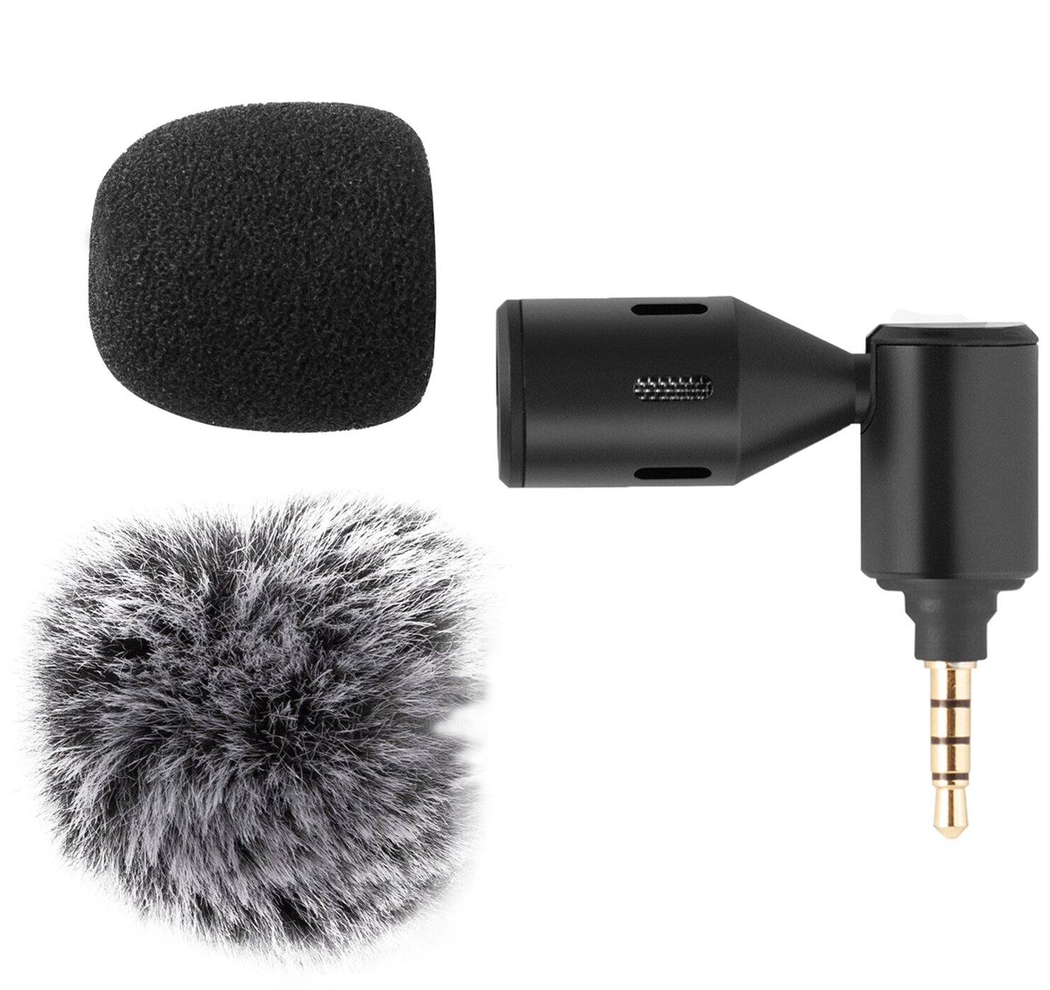 Мини-подключаемый модуль для смартфона Микрофон Мобильный телефон Микрофон