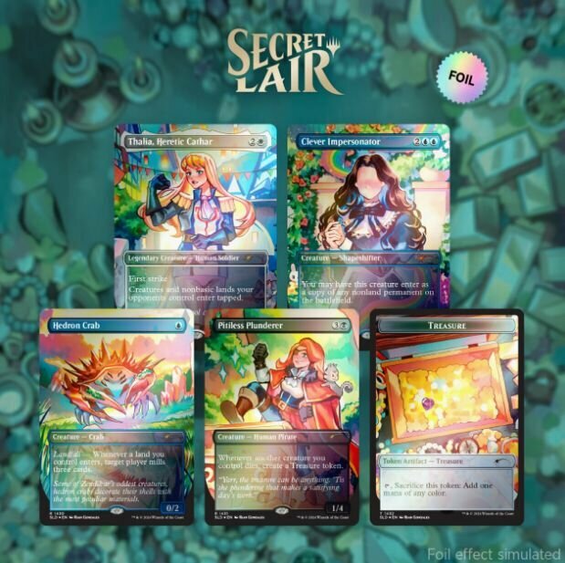 Magic the Gathering: Secret Lair-Pick em & Stick em-Foil (Английский)