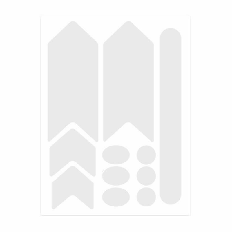 Наклейка на раму велосипеда защищает от столкновений, царапин, - Прозрачный