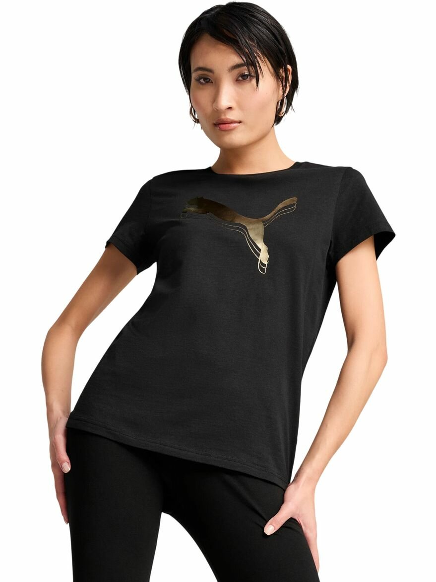 Футболка PUMA ESS METALLIC Tee