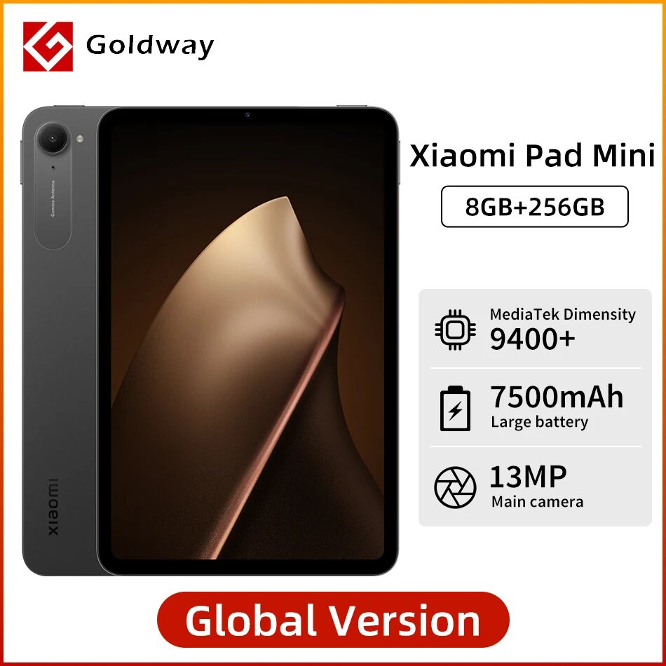 Планшет Xiaomi Pad Mini, 8", 8/256ГБ, Wi-Fi, Android