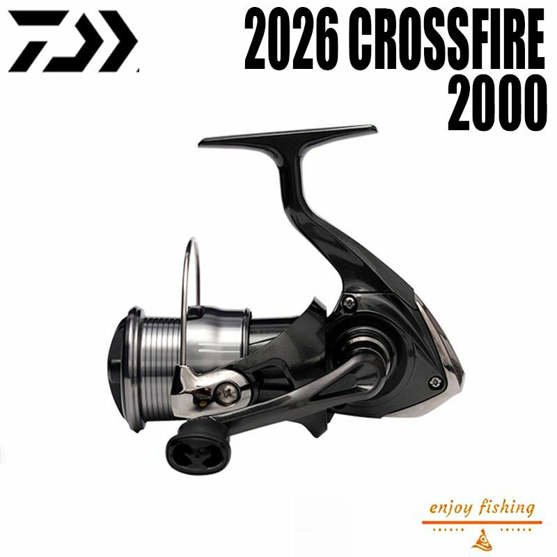 2026 Daiwa Crossfire LT2000 катушка стабильный ход прочный корпус