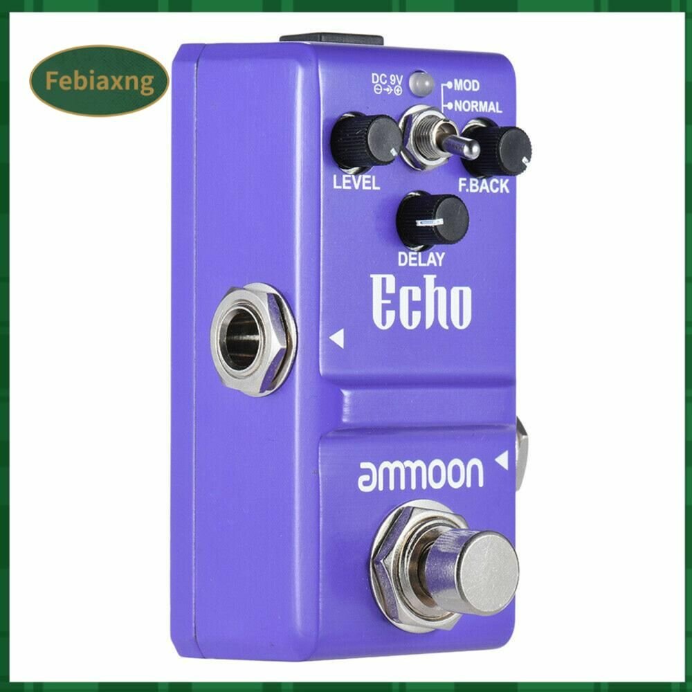 Гитарная педаль с задержкой, два режима работы, для творческих гитаристов