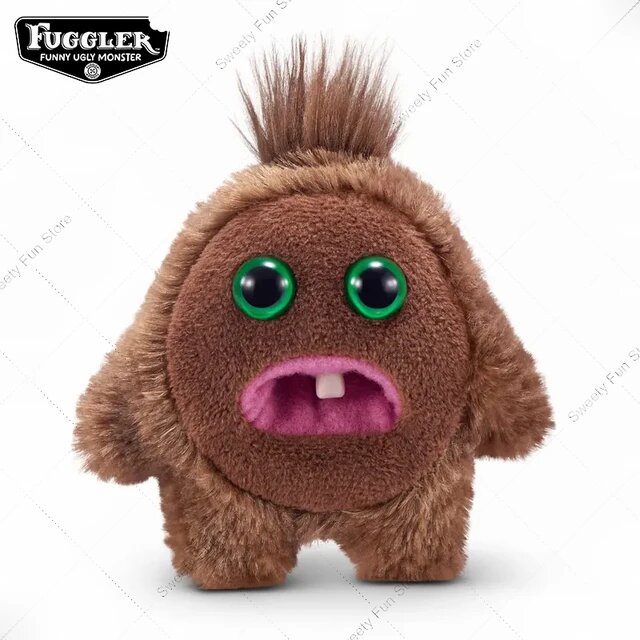 Аутентичная плюшевая игрушка Fugglers Ugly Monster, милый маленький монстр, кавайная плюшевая кукла-монстр, подарок на день рождения