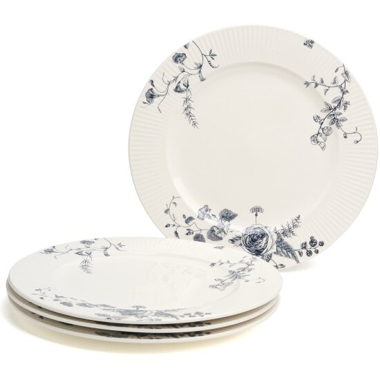 Набор тарелок Lefard обеденных "Blue Garden" 4 шт. 27 см