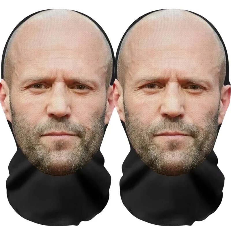 Реалистичные маски знаменитостей из полиэфирного волокна 2PCs